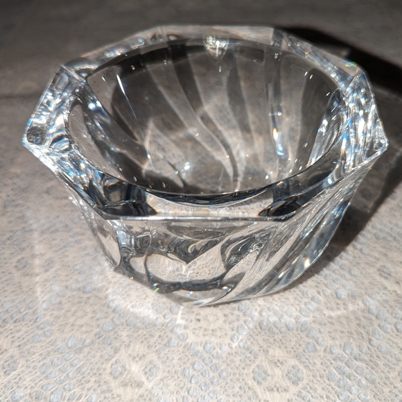Orrefors Kostaboda | Accents | Orrefors Crystal Bowl Residence Pattern ...